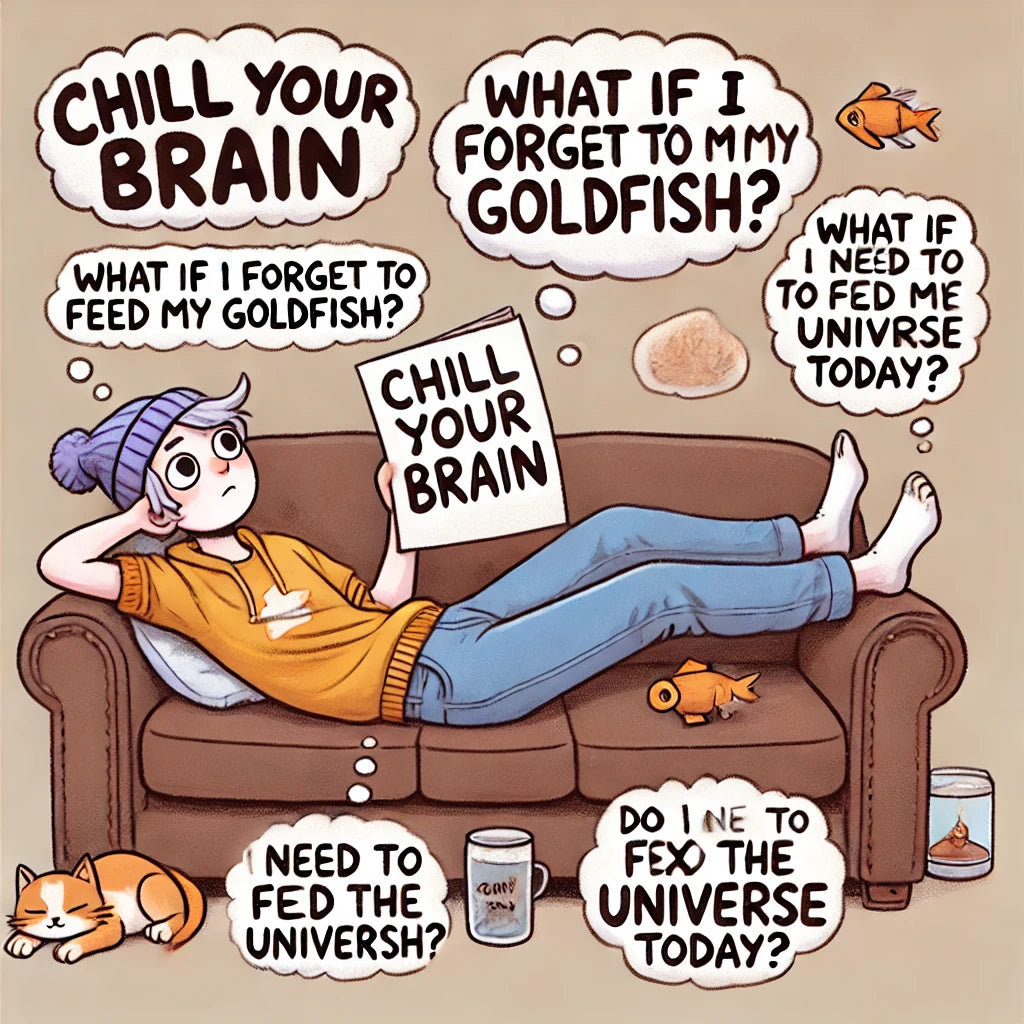 "Chill Your Brain: The Lazy Person’s Guide to Anxiety"